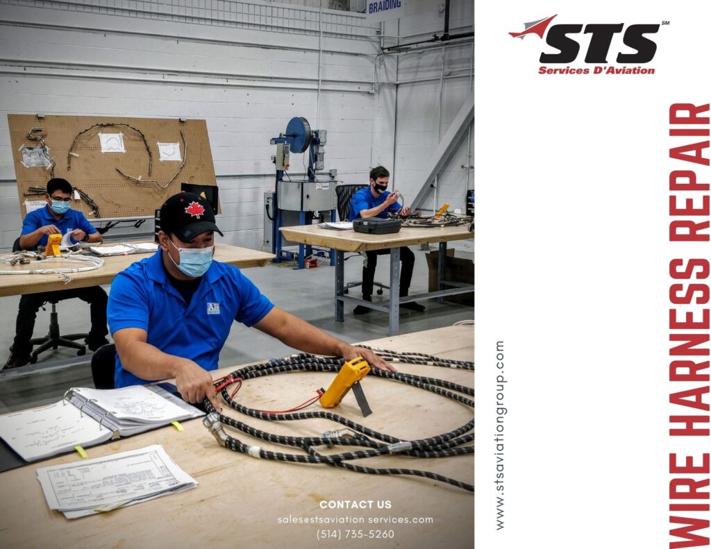 Wire Harness Repair by STS Aviation Services